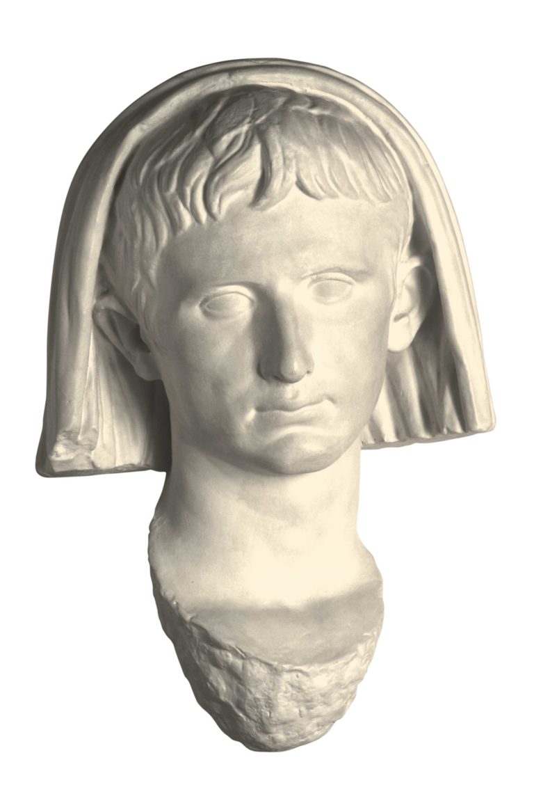 Augusto capite velato - Museo Omero