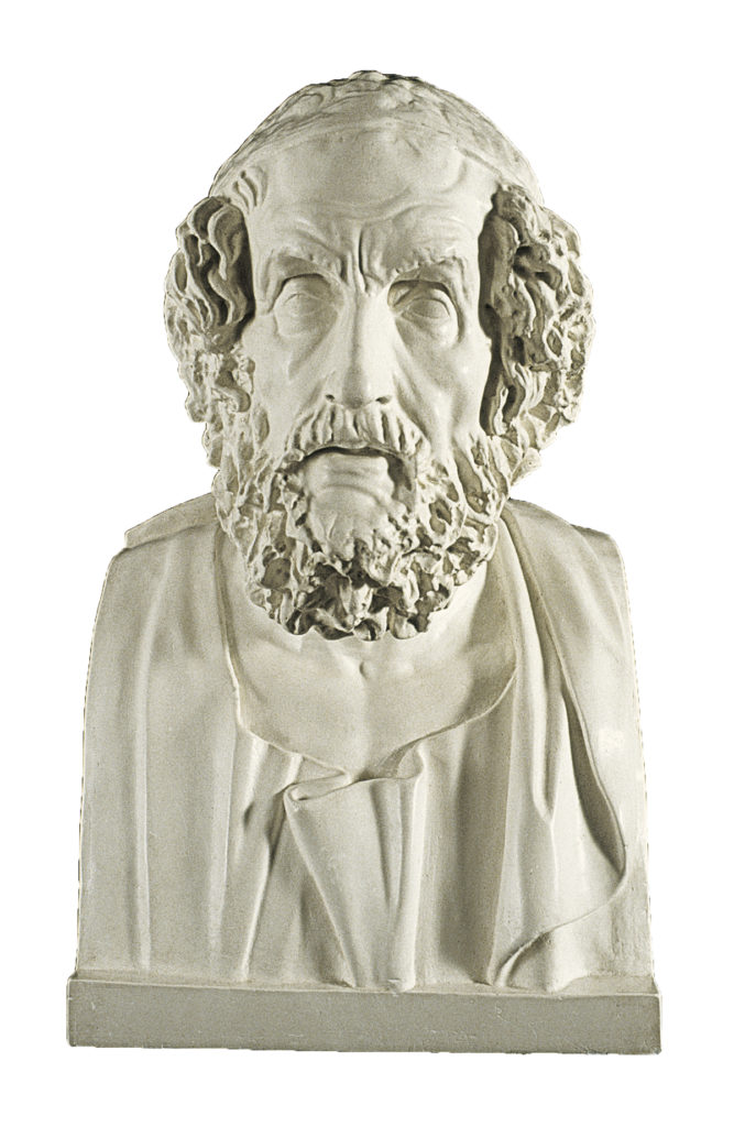 Bust of Homer - Museo Omero